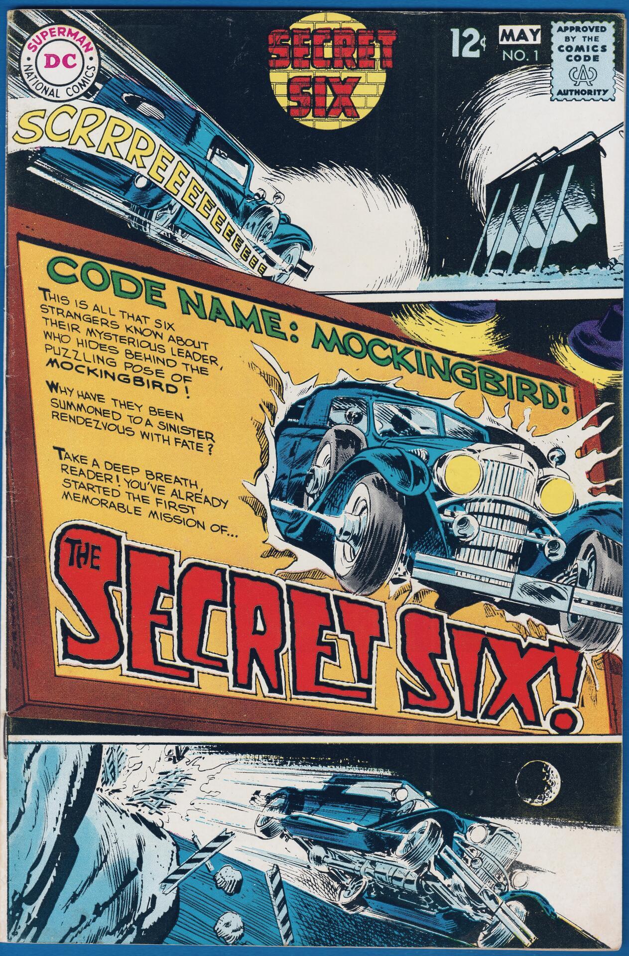 Secret Six #1 (1968) 7.0 | Comic Books - Silver Age, DC Comics, Secret ...