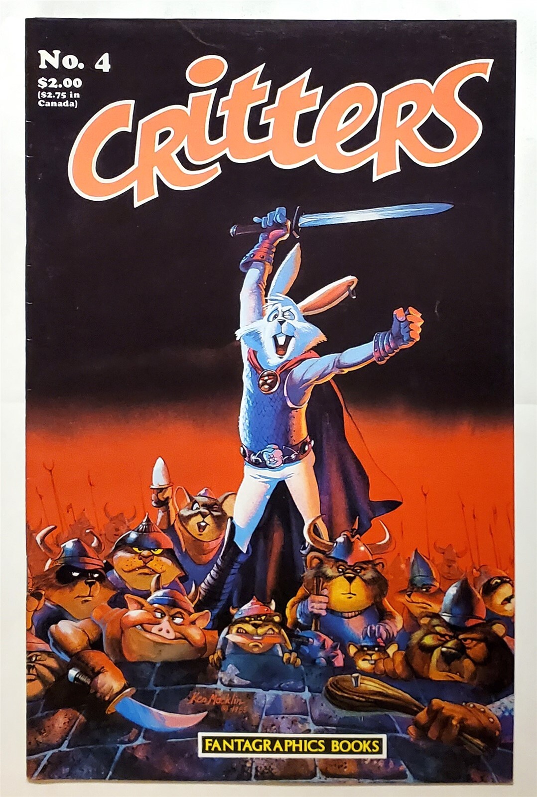 Critters #4 (Sept 1986, Fantagraphics) 7.0 FN/VF | Comic Books - Copper ...