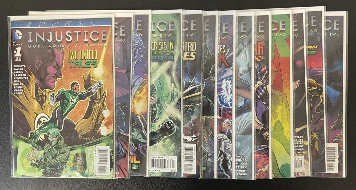 Injustice Gods Among Us Year Two #1-12 w/ Annual #1 DC Comics Comic ...
