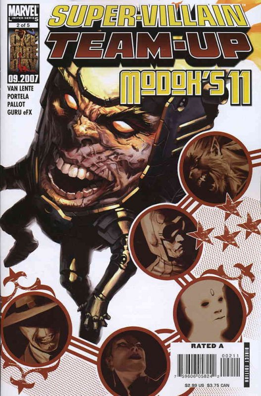 Super-Villain Team-Up/Modok's 11 #2 VF ; Marvel | MODOK | Comic Books ...