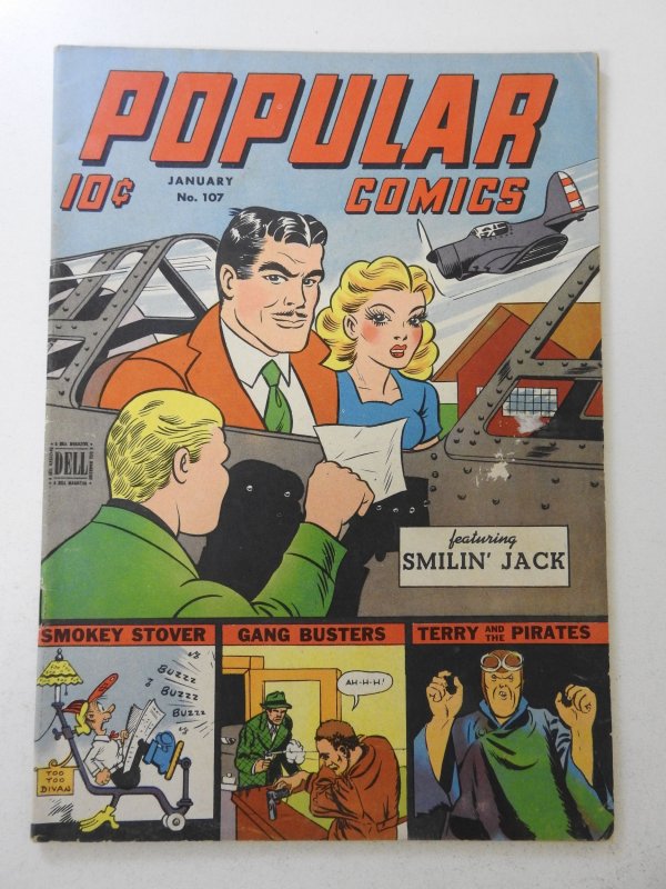 Popular Comics #107 (1945) VG+ Condition tape pull fc | Comic Books ...