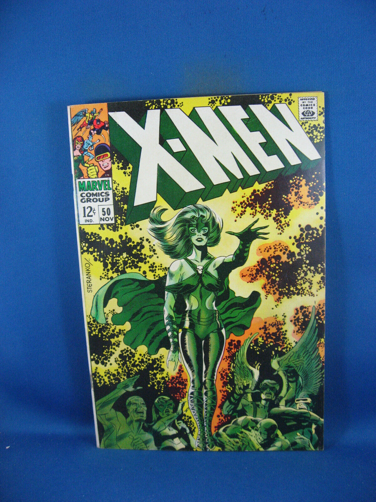 X MEN 50 VF+ Steranko Marvel 1968 Nice | Comic Books - Silver Age ...