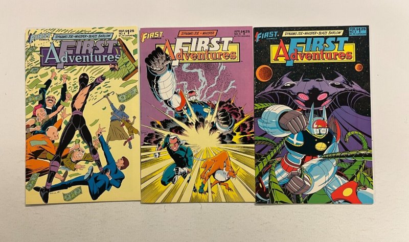 5 First Adventures First Comics Books #1 2 3 4 5 90 JW10 | Comic Books ...