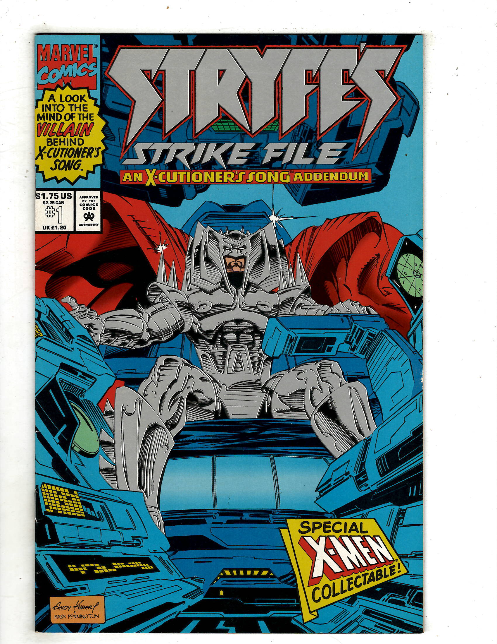 Stryfe's Strike File #1 (1993) YY9 | Comic Books - Modern Age, Marvel ...