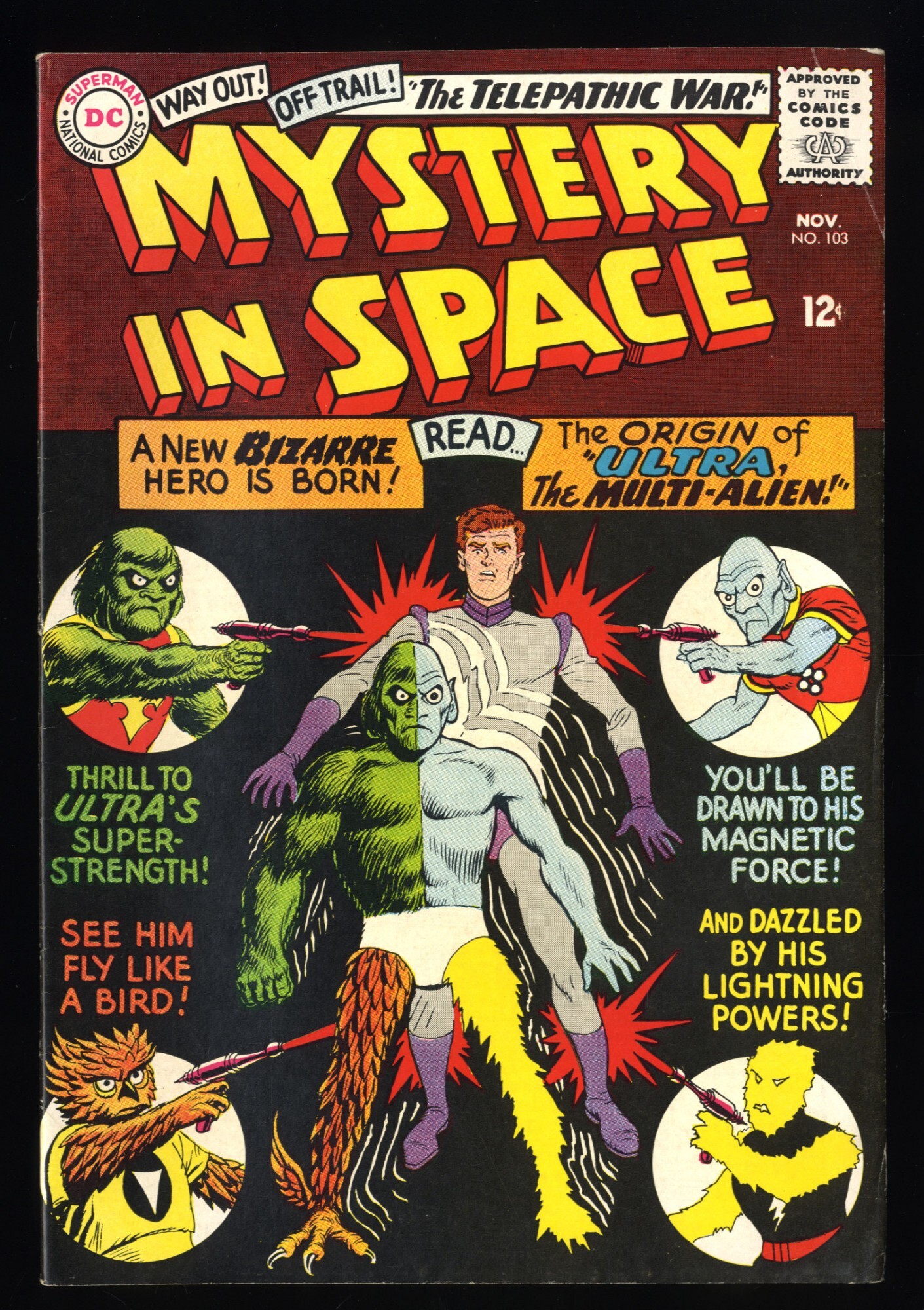 Mystery In Space #103 FN/VF 7.0 1st App Origin Ultra The Multi Alien ...