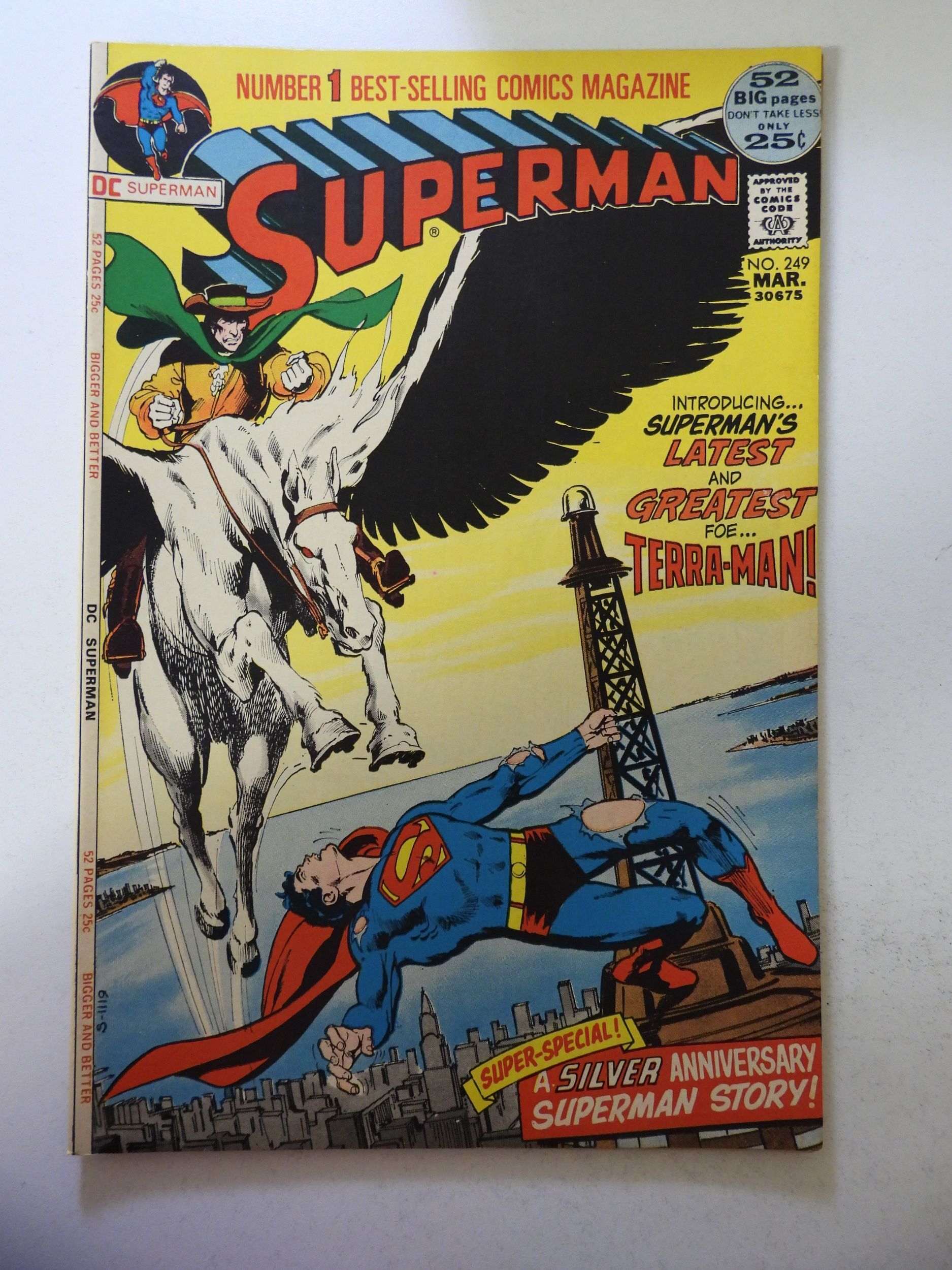 Superman #249 (1972) FN+ Condition | Comic Books - Bronze Age, DC ...