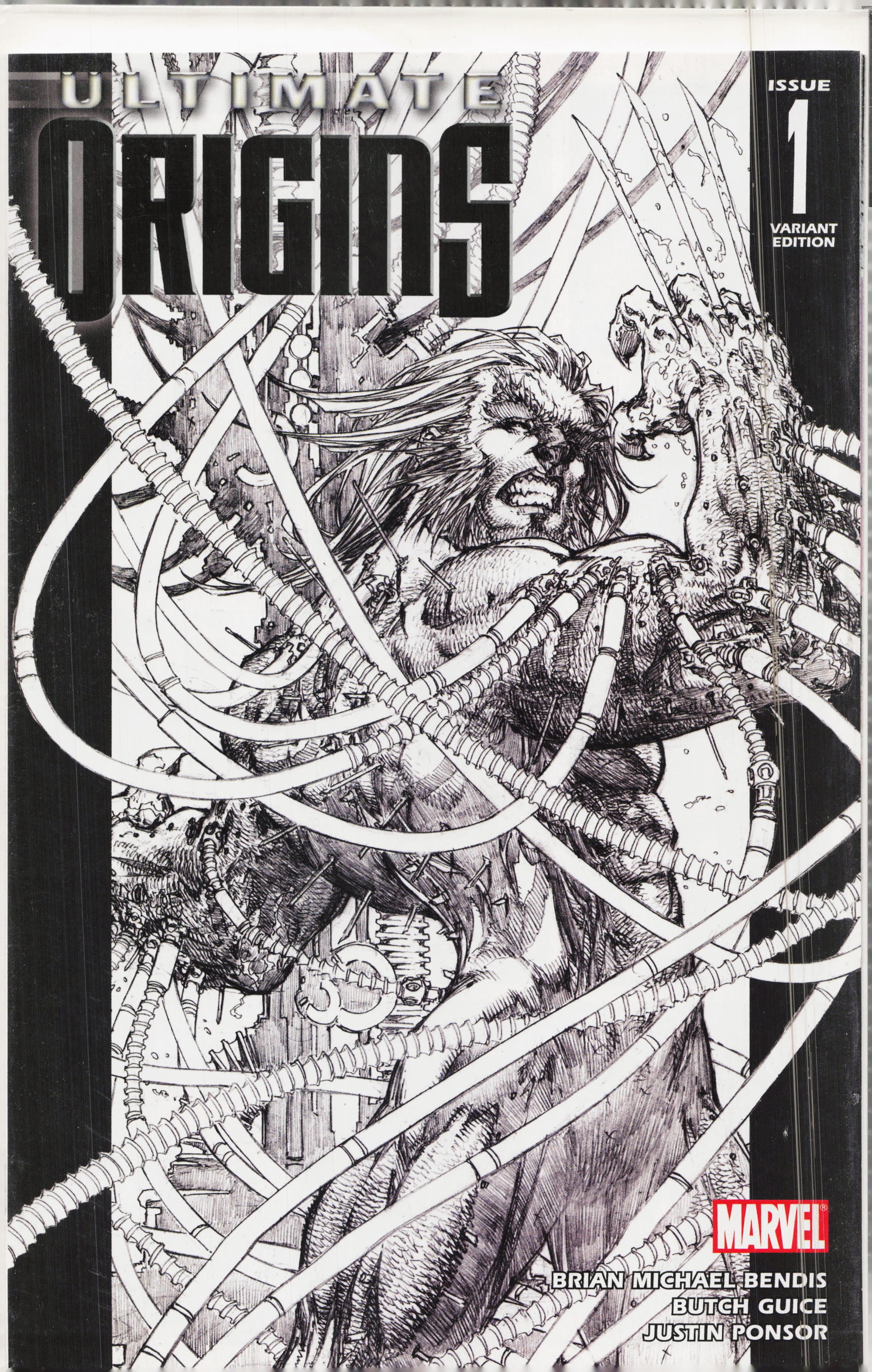 Ultimate Origins #1 Turner Sketch Cover (2008) Ultimate Origins | Comic ...
