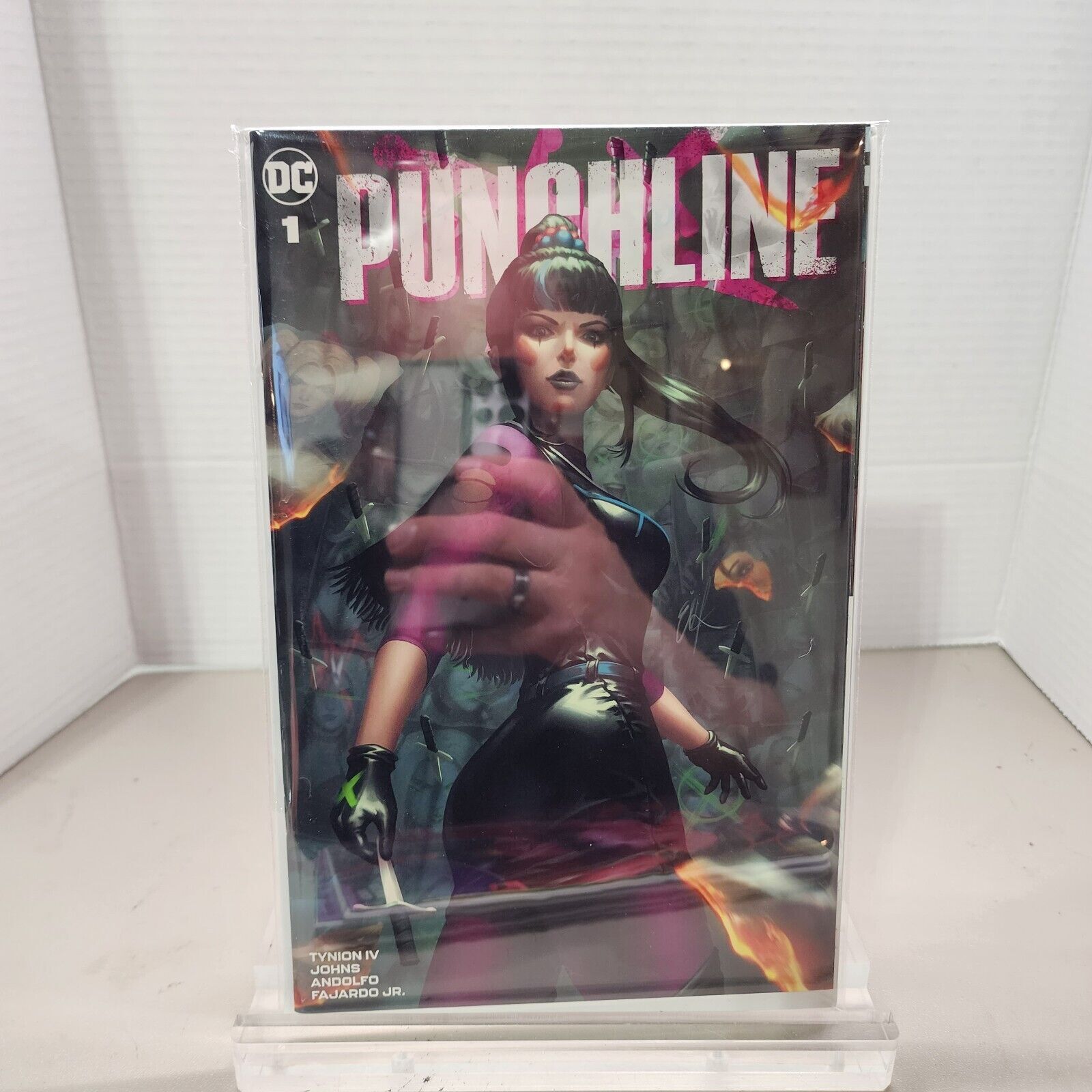 PUNCHLINE #1 EJIKURE Trade Dress Variant Joker Harley Quinn Batman ...