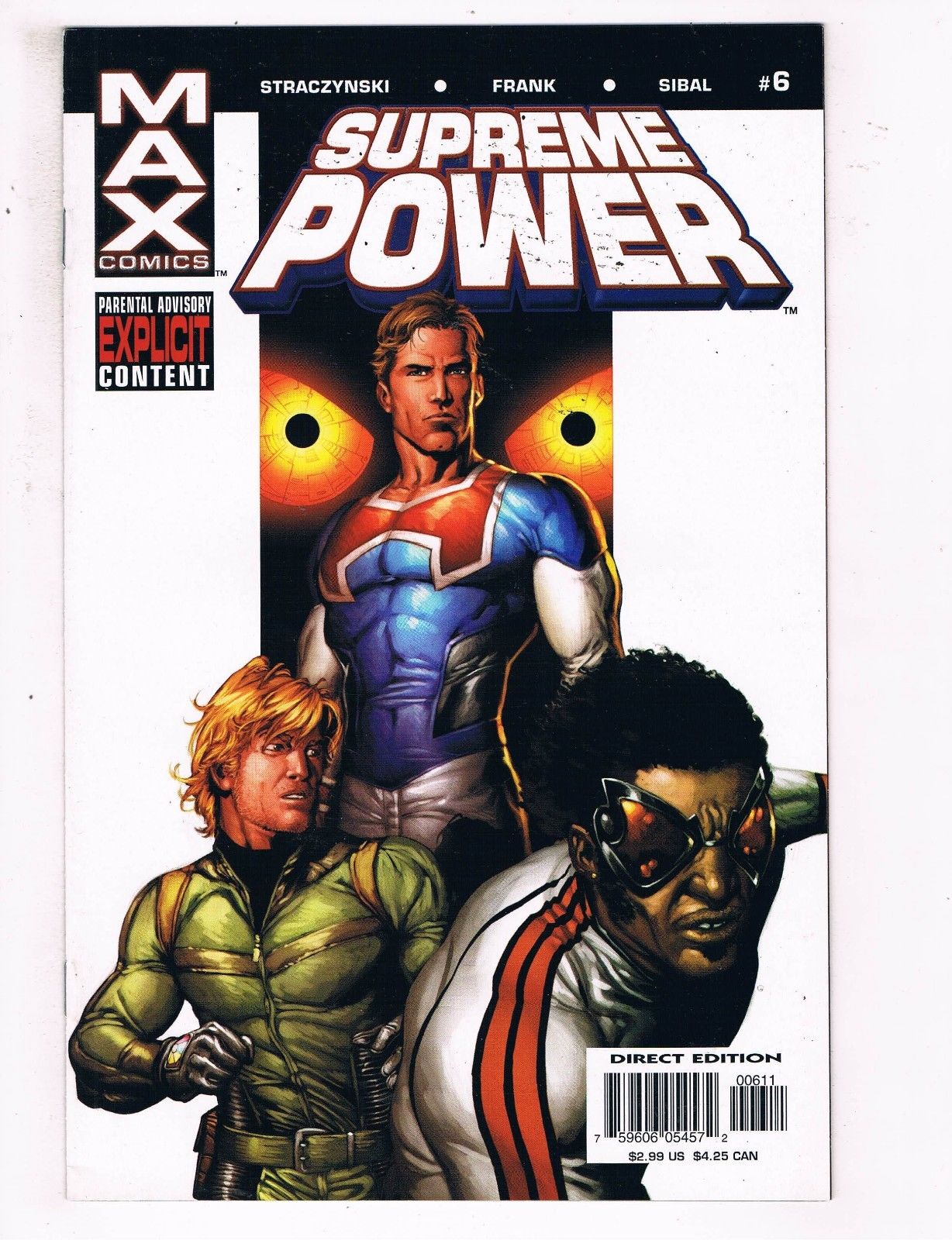 Supreme Power #6 FN Max Comics Comic Book Straczynski 2004 DE35 | Comic ...