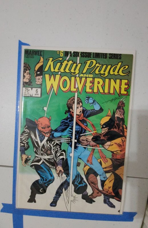 Kitty Pryde and Wolverine #6 Direct Edition (1985) Pryde | Comic Books ...