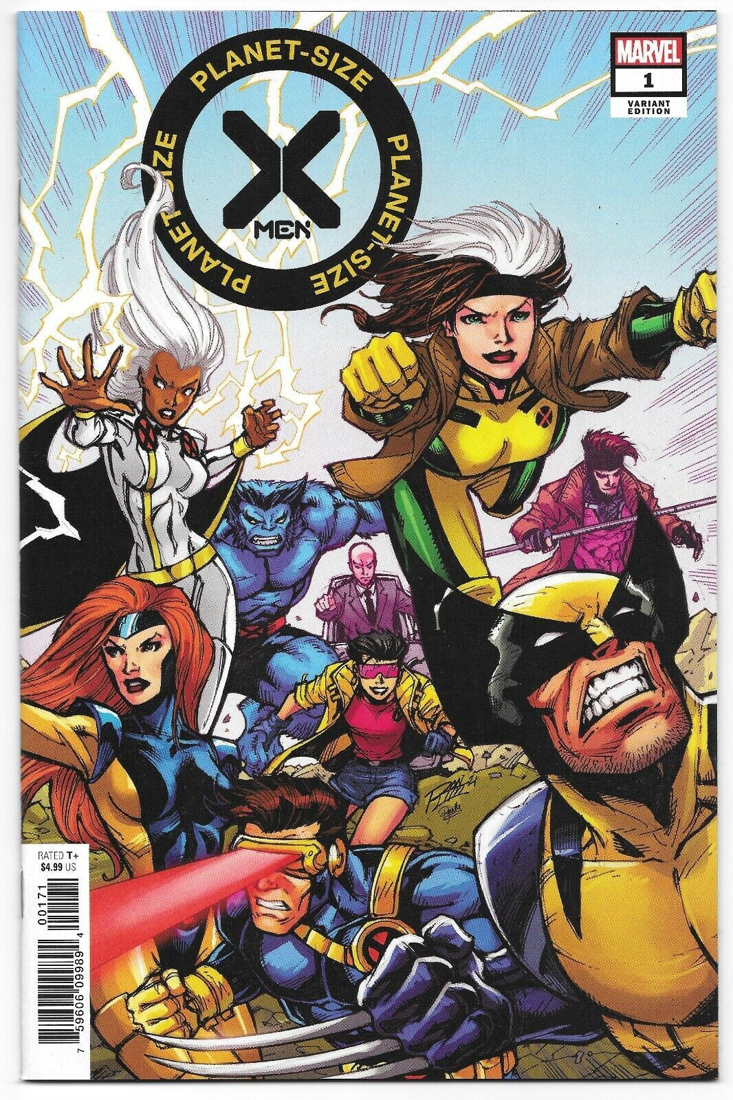 Planet Sized X-Men #1 (08/2021) Marvel Comics Ron Lim 90's Variant ...