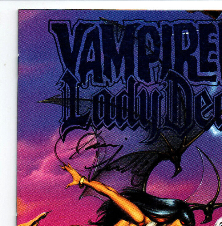 Vampirella Lady Death #1 Blue Foil Limited Edition - Signed by Louis ...
