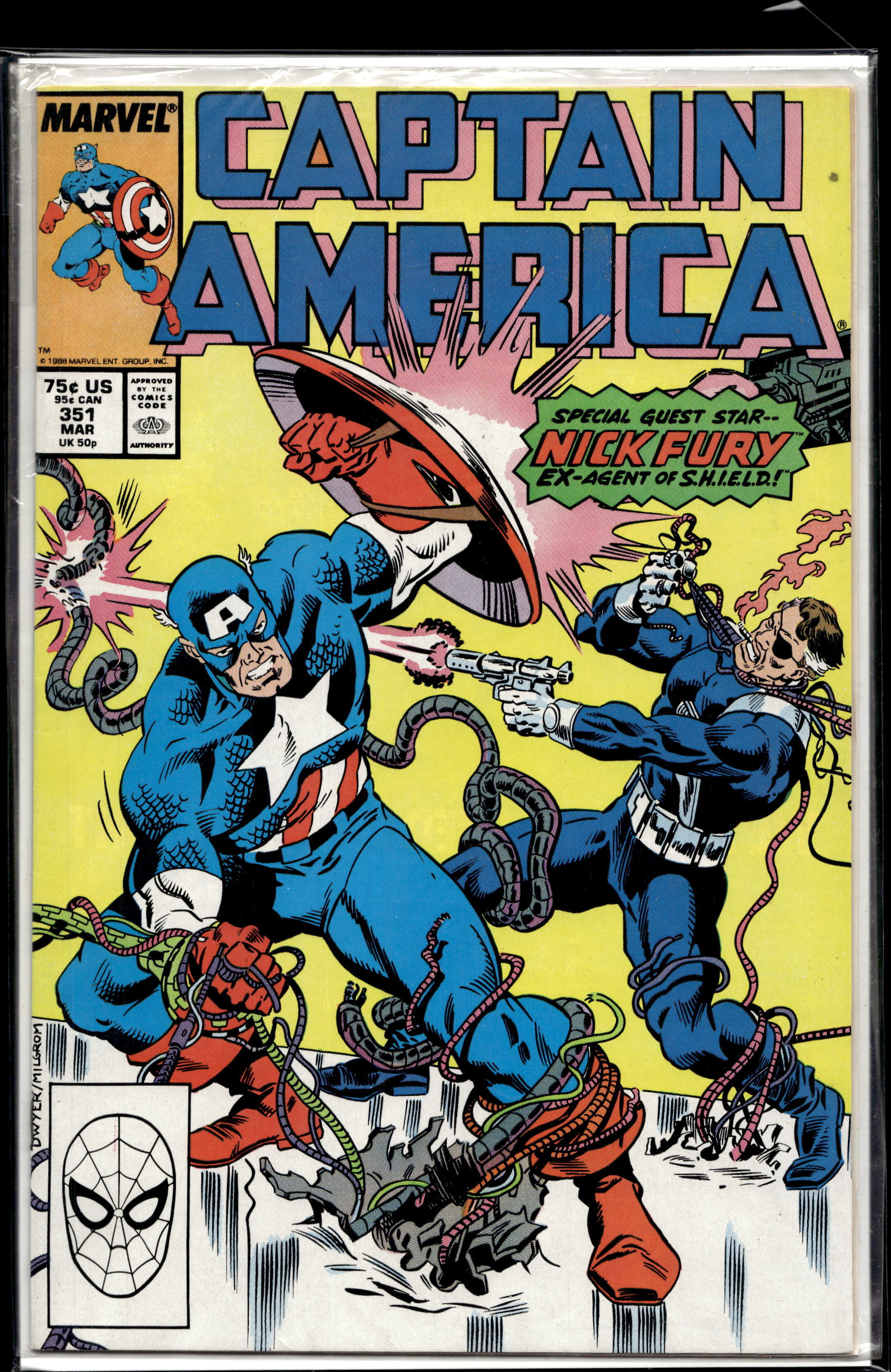 Captain America #351 (1989) Captain America | Comic Books - Copper Age ...
