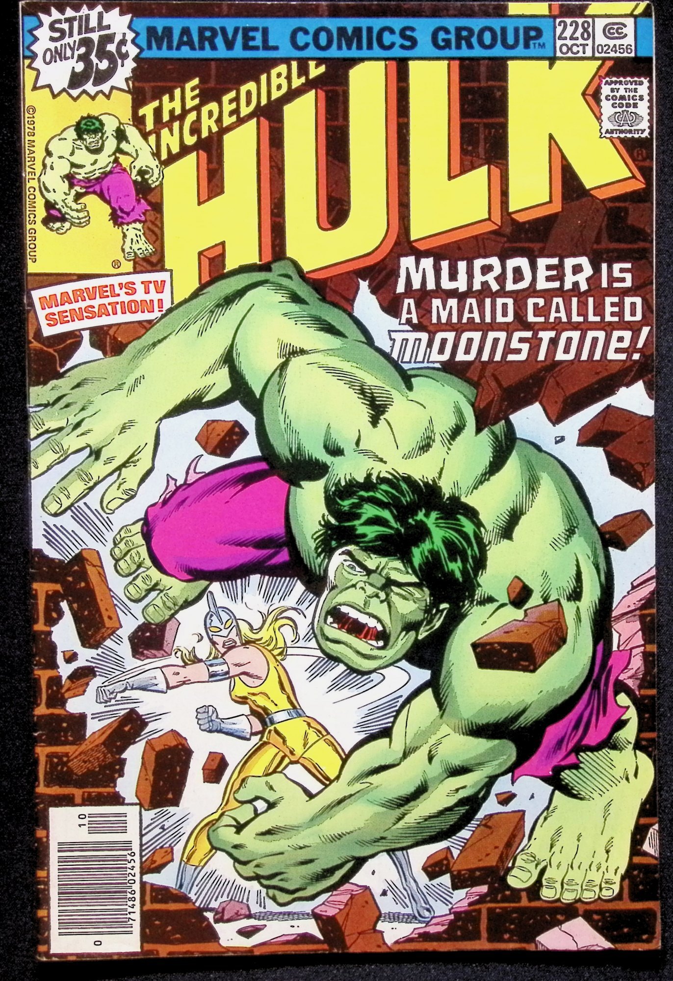 Incredible Hulk (1962) #228 1st Moonstone! | Full Runs & Sets, Marvel ...