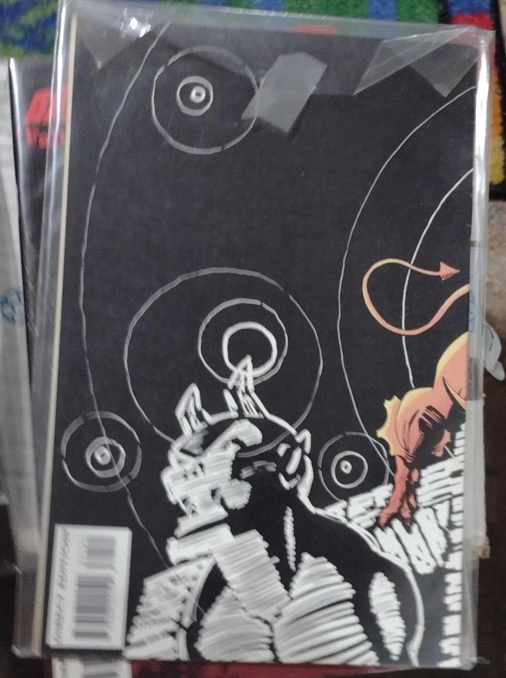 Daredevil # 321 1993 Marvel DISNEY fall from grace GLOW IN THE DARK ...