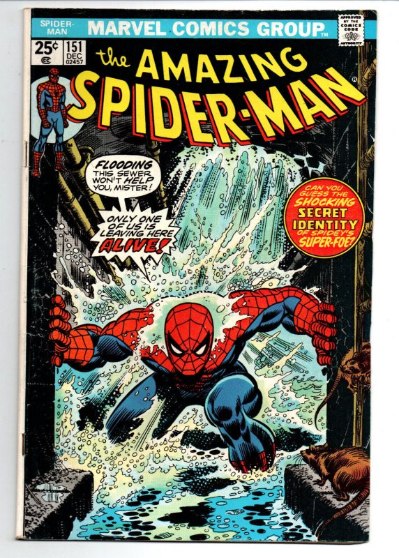 Amazing Spider-man #151 - iconic cover - 1975 - VG | Comic Books ...