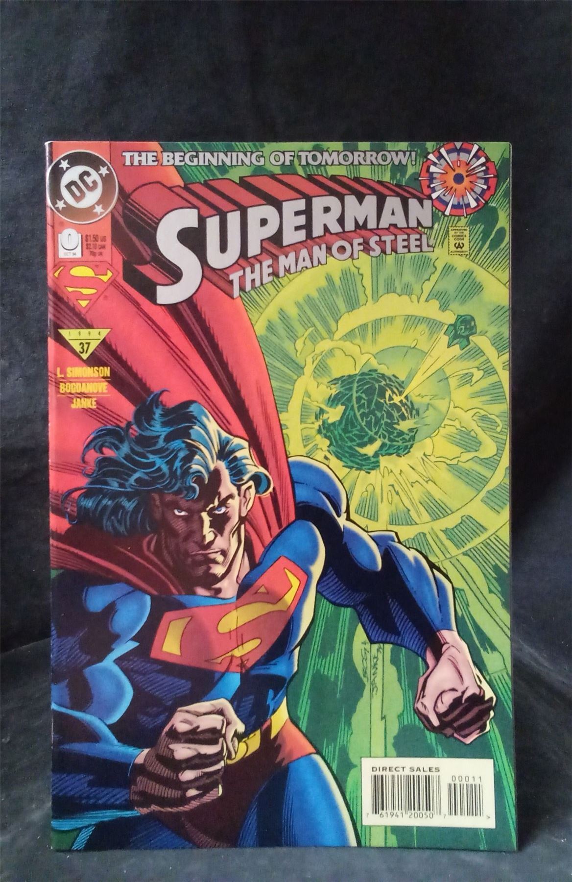 Superman: The Man of Steel #0 1994 DC Comics Comic Book | Comic Books ...