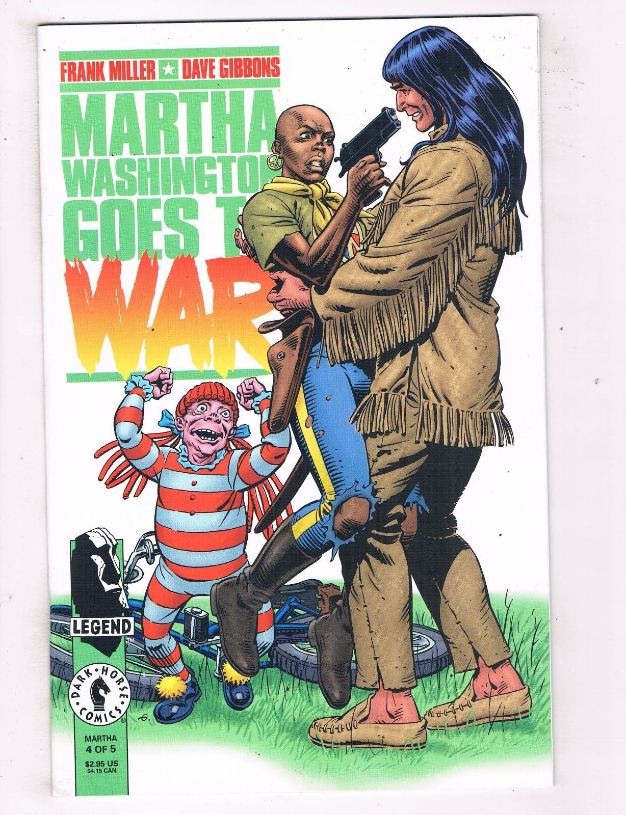 Martha Washington Goes To War #4 NM Dark Horse Comic Book 1994 DE43 ...