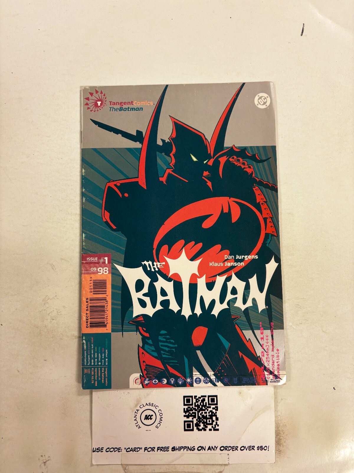 The Batman #1 NM DC Tangent Comic Books Jurgens janson 3 HH71 | Comic ...