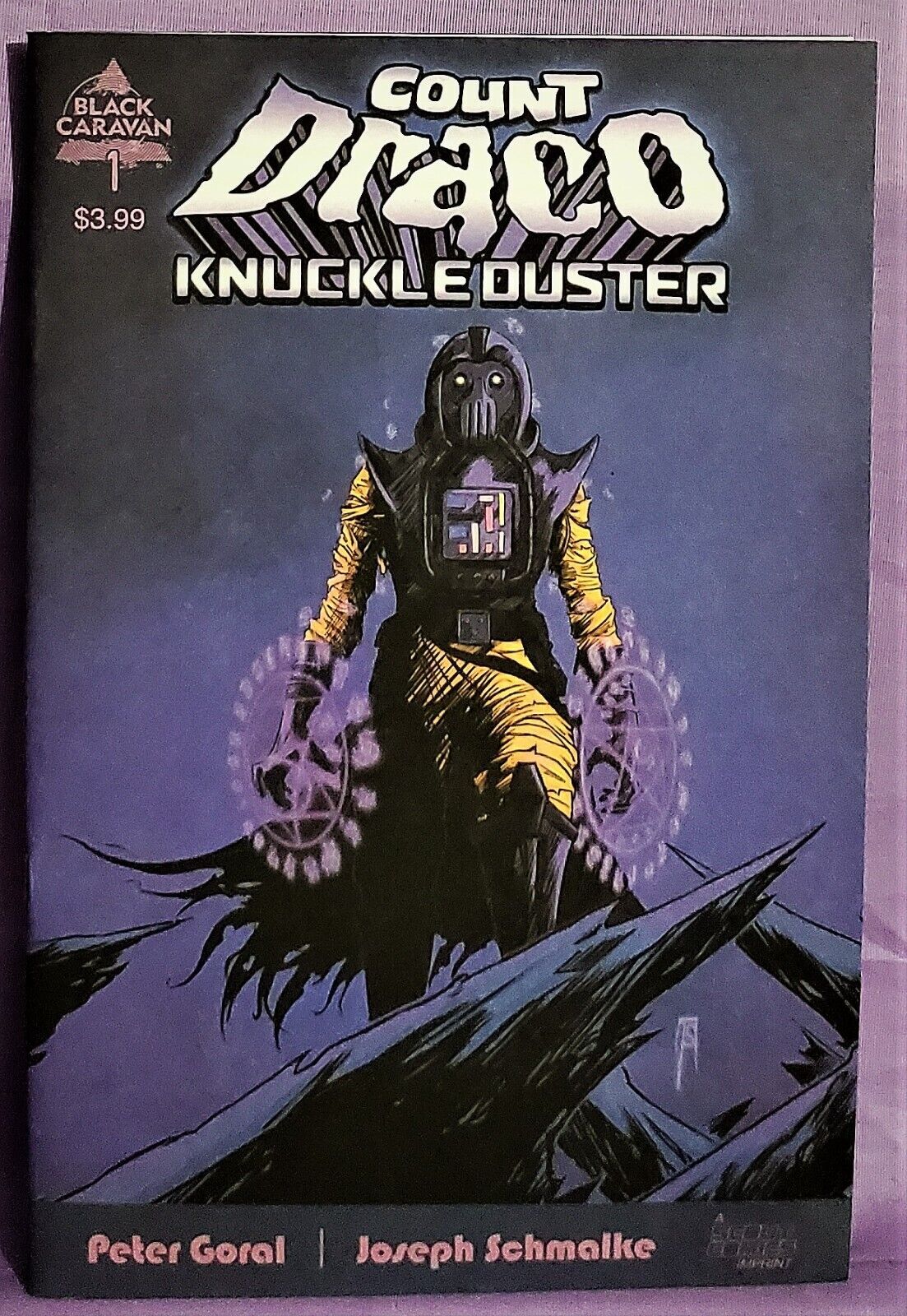 COUNT DRACO KNUCKLEDUSTER #1 Joseph Schmalke Black Caravan Scout Comics ...