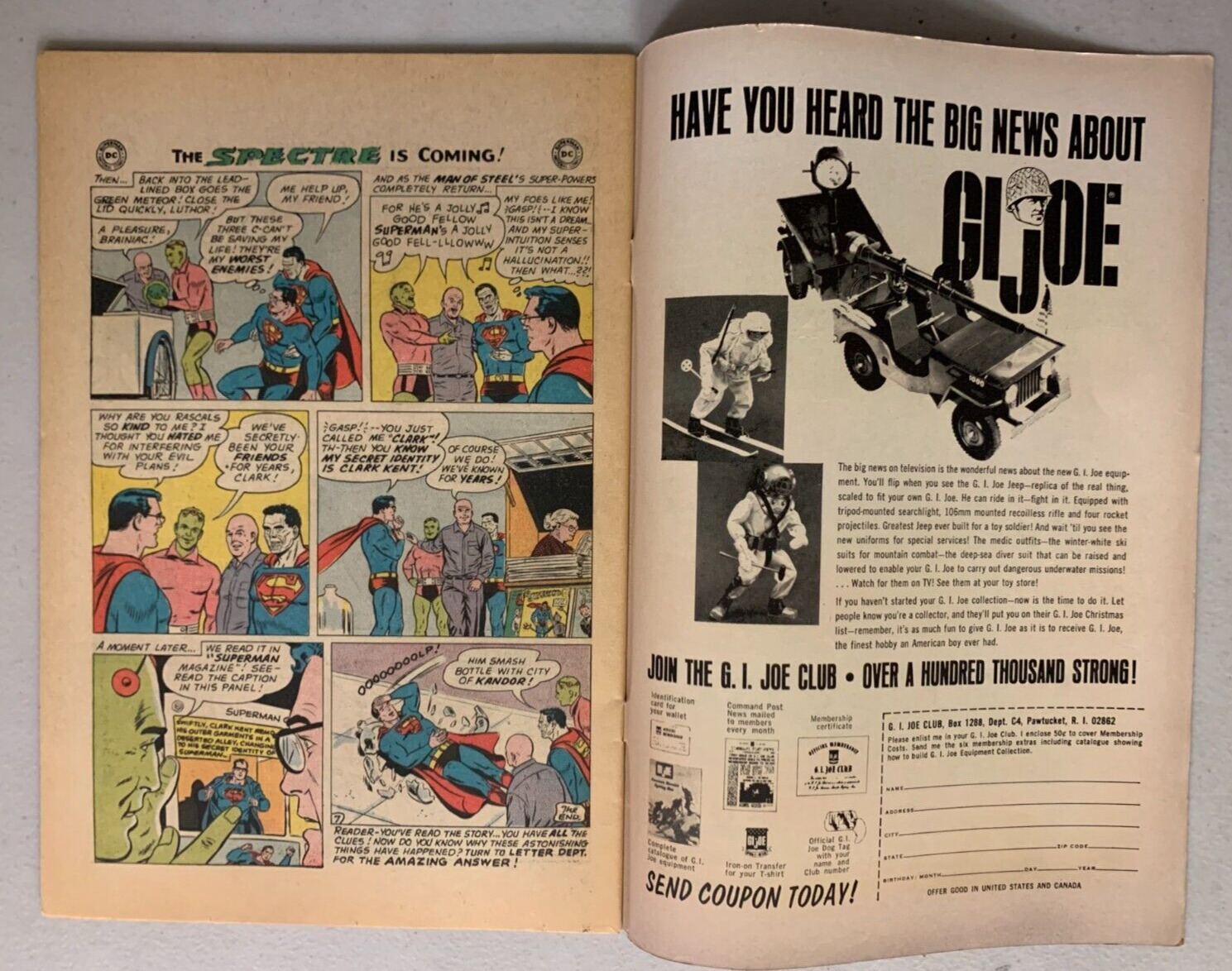 Adventure Comics #339 DC 1st Series (6.0 FN) Hunters of the Super ...