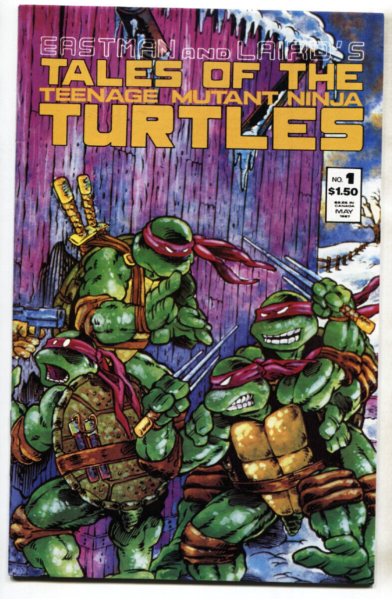 TALES OF THE TEENAGE MUTANT NINJA TURTLES #1 comic book Mirage 1988 ...