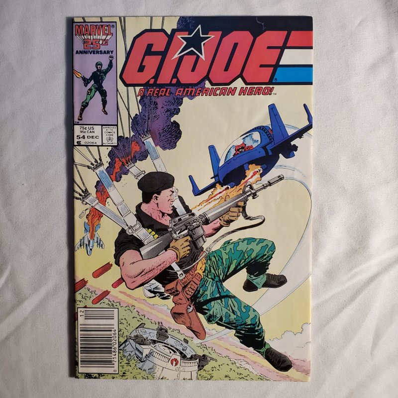 GI Joe 54 Good- Cover by Mike Zeck | Comic Books - Copper Age, Marvel ...