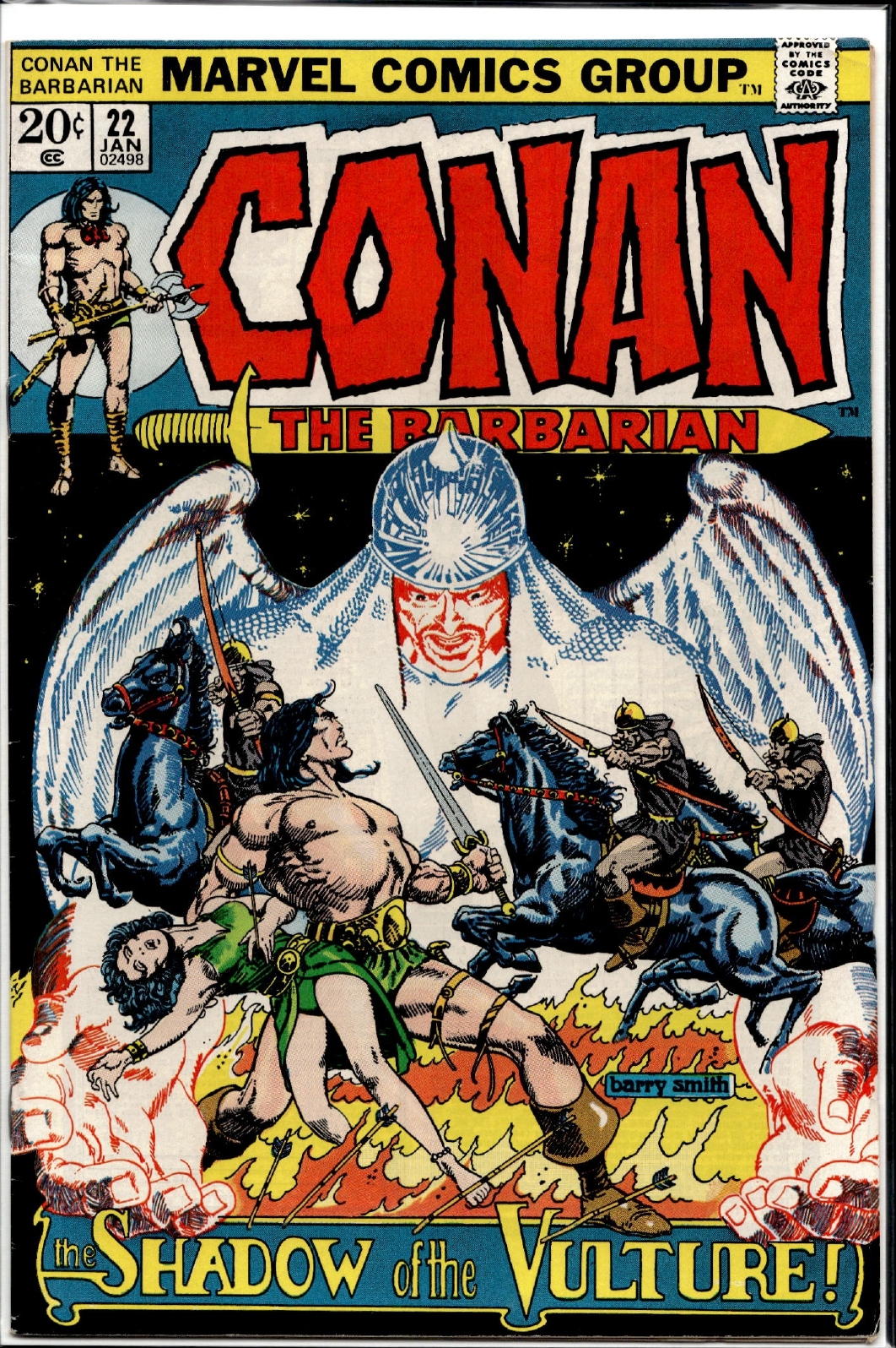 Conan the Barbarian #22 (1973) Conan | Comic Books - Bronze Age, Marvel ...