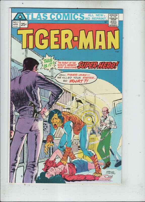 Tiger-Man #1-3 Set (1975-ATLAS) | Comic Books - Modern Age, Superhero ...