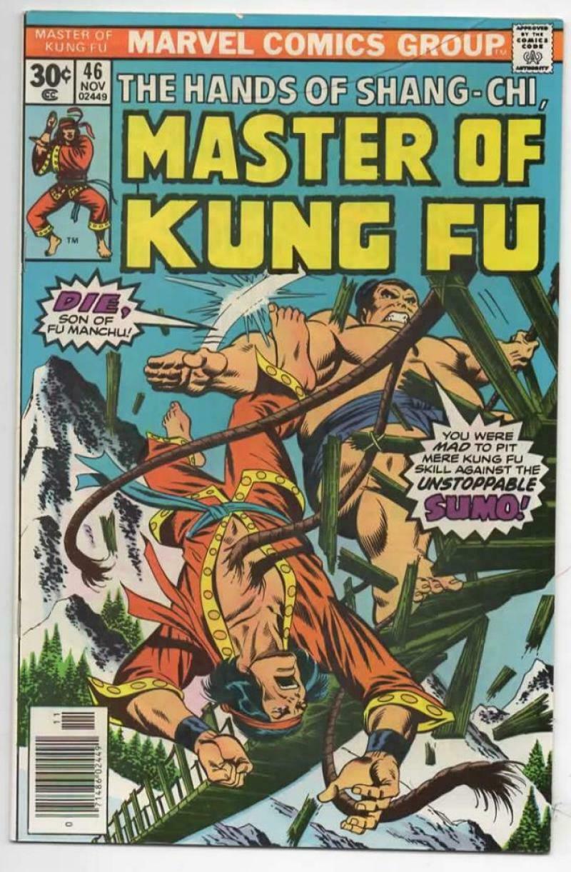 MASTER OF KUNG FU #46, VF/NM, Martial Arts, Marvel Sumo 1974 1976 ...