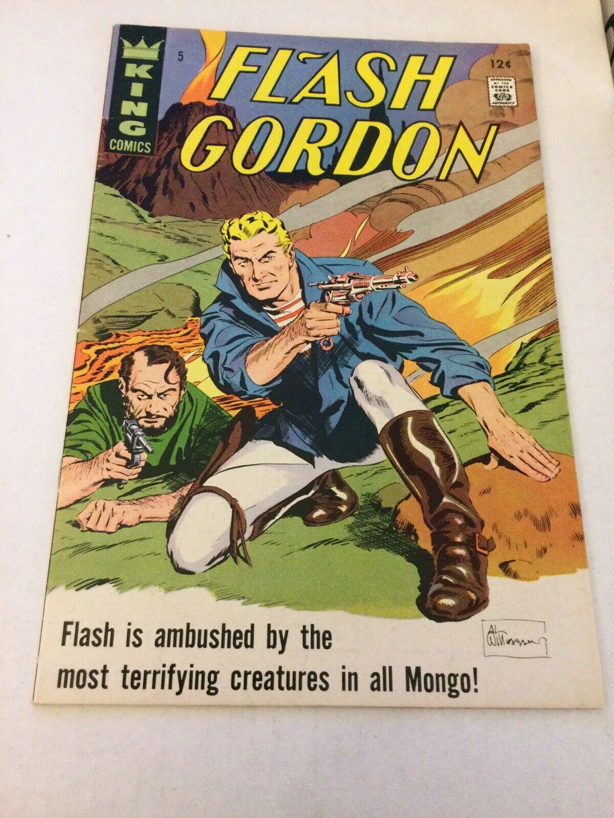 Flash Gordon 5 Fn Fine 6.0 King Comics | Comic Books - Silver Age, Flash Gordon / HipComic