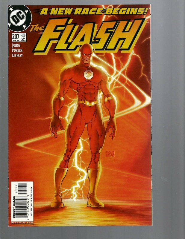 12 DC Comics The Flash #180 181 183 186 188 192 201 203 204 205 206 207 ...