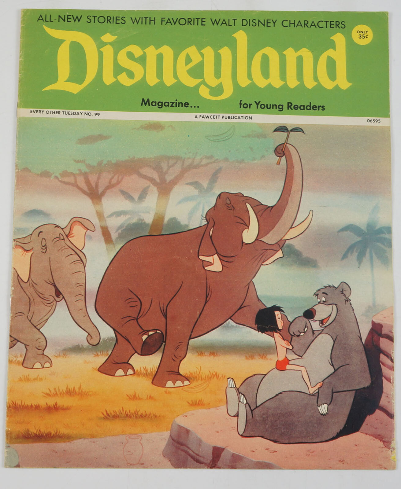 Disneyland Magazine (Fawcett) #99 GD; Fawcett | low grade - Jungle Book ...