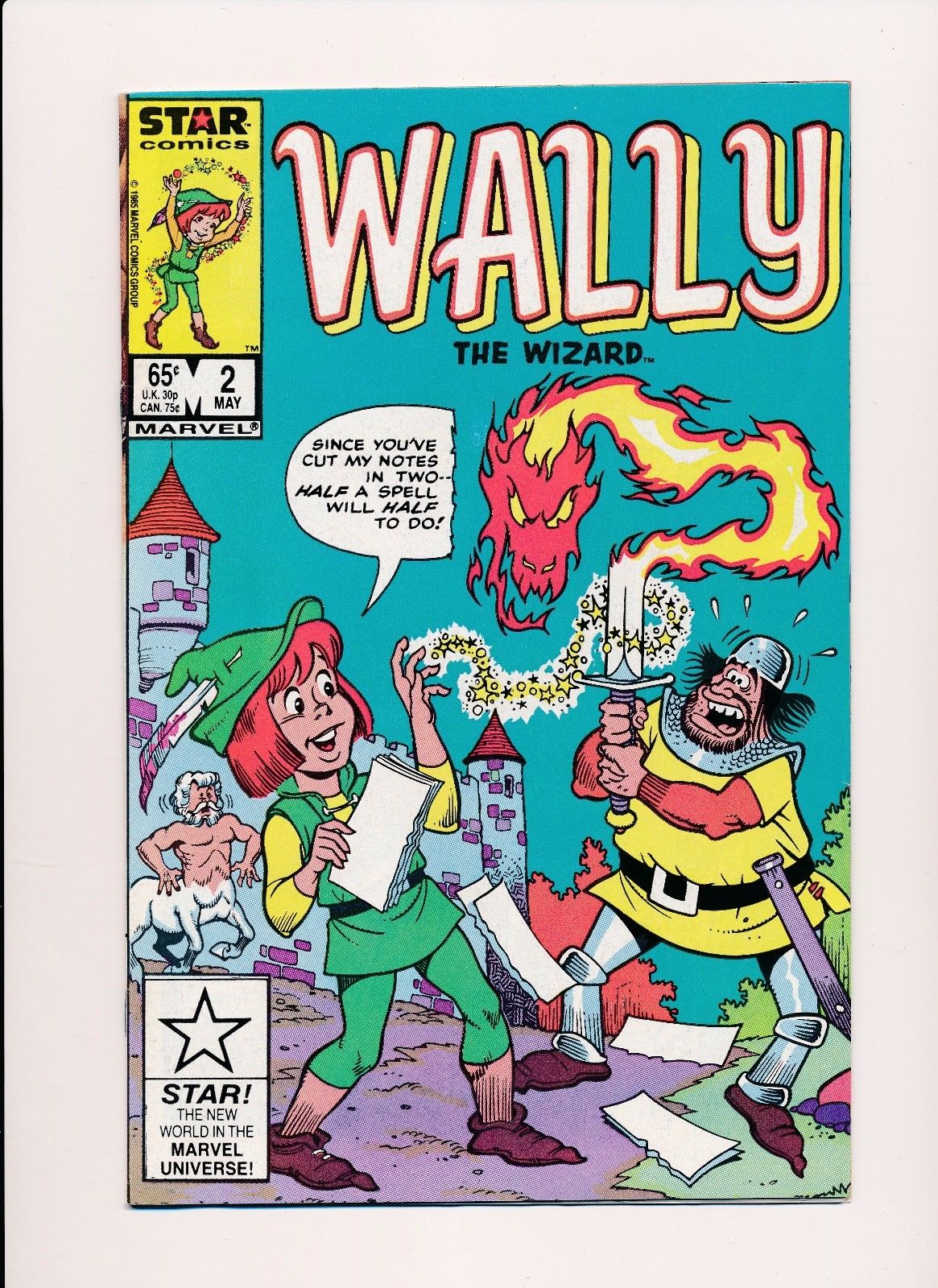 Star Comics-Set of 2-Wally the Wizard #1 & #2 1985 F/VF (SRU105 ...
