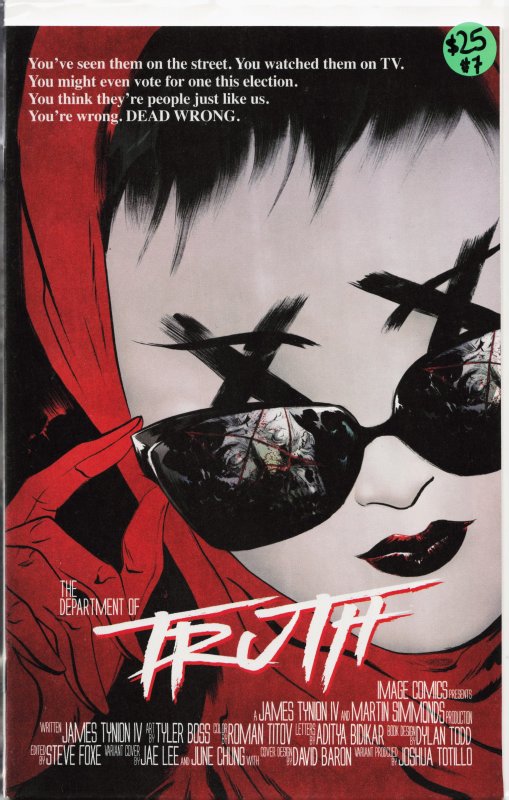 The Department of Truth #7 Cover J (2021) The Department of Truth ...