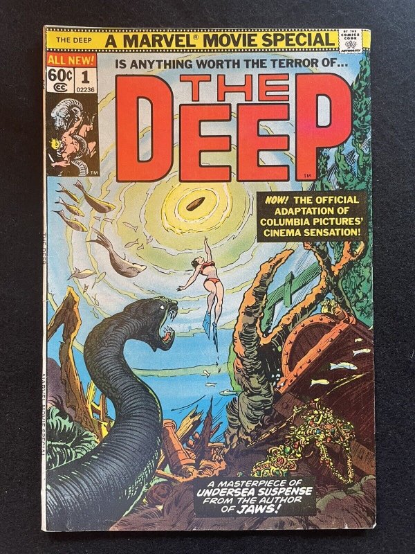 Marvel Movie Special "The Deep" #1 Official Adaptation (1977) One-Shot ...