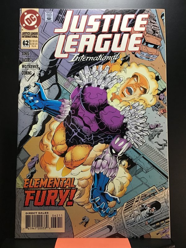 Justice League International #62 DC Universe Corner Box Variant (1994 ...