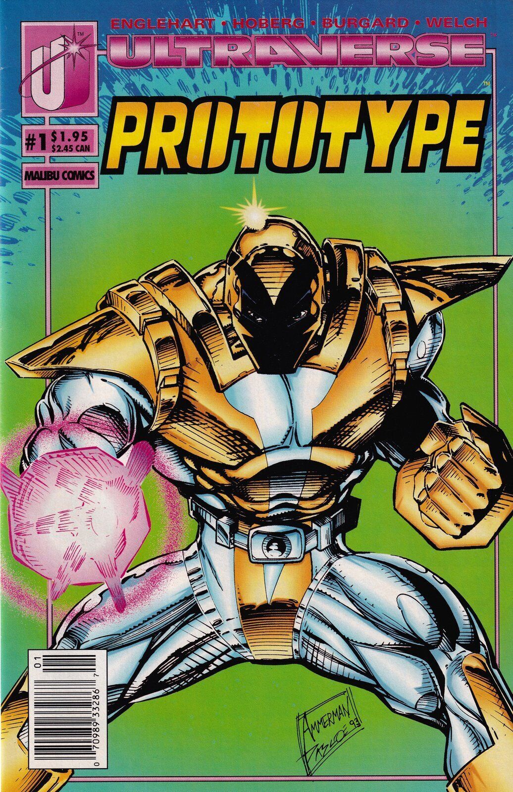 Prototype #1 Newsstand (1993-1995) Malibu | Comic Books - Modern Age ...