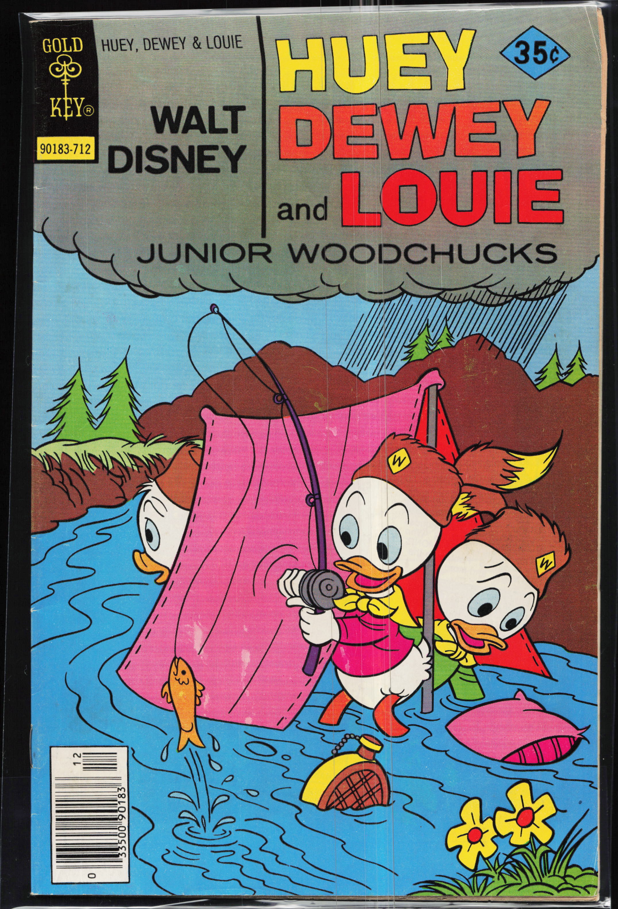 Walt Disney Huey, Dewey and Louie Junior Woodchucks #47 (1977) Huey ...