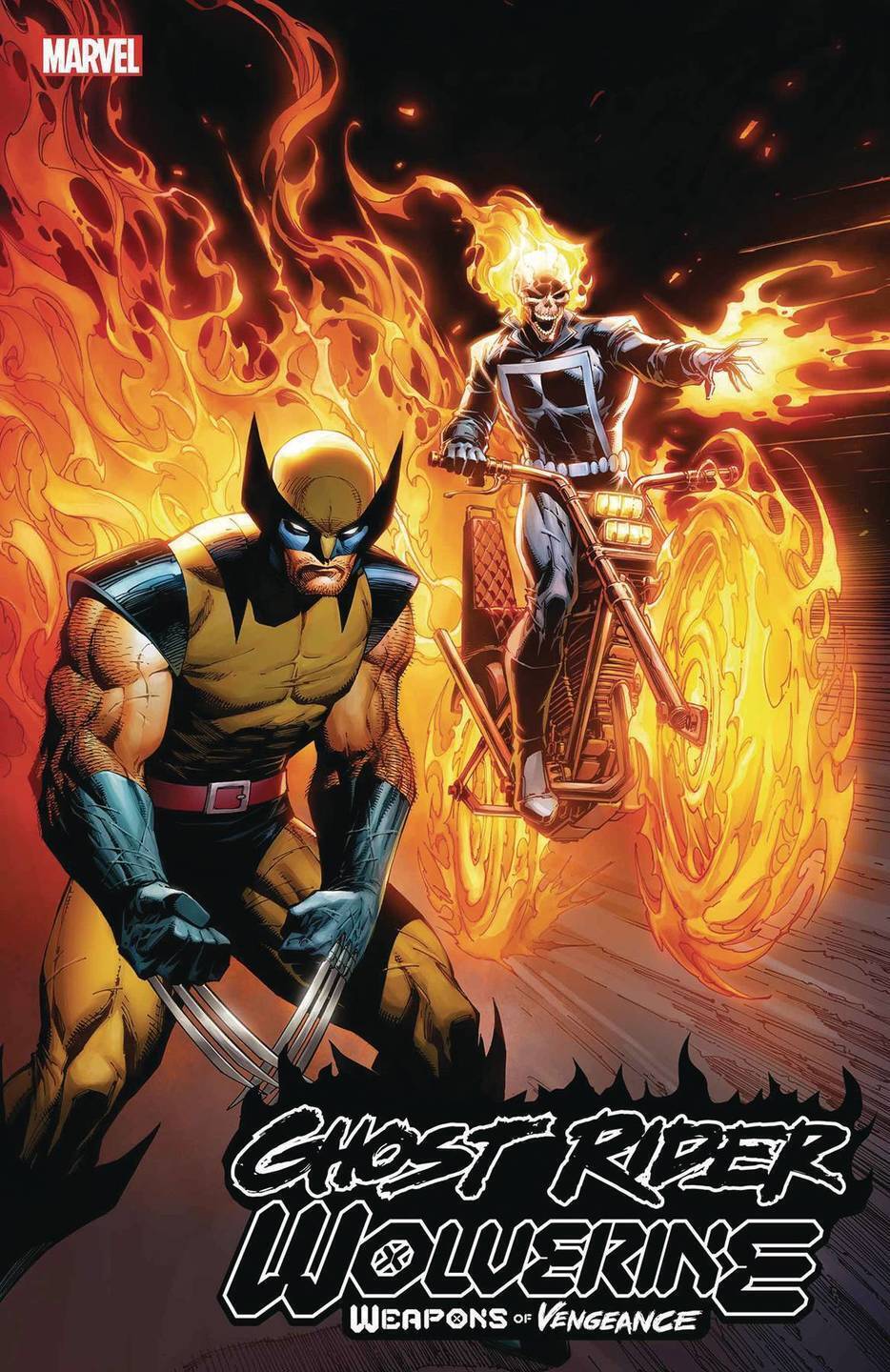 Ghost Rider Wolverine Weapons Vengeance Omega #1 Williams Marvel Comics ...
