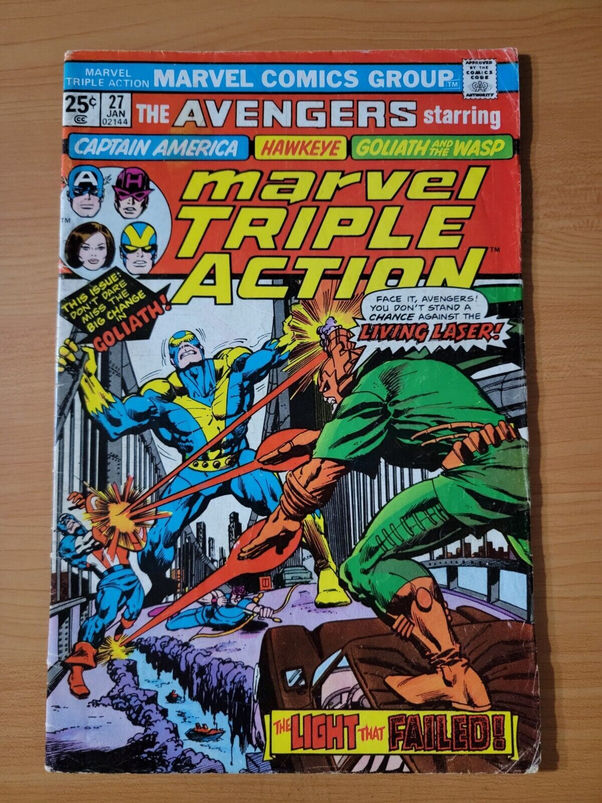 Marvel Triple Action #27 ~ DOLLAR BIN ~ 1976 Marvel Comics | Comic ...