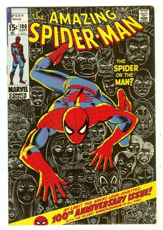 Amazing Spiderman 100 Anniversary Issue | Comic Books - Bronze Age ...
