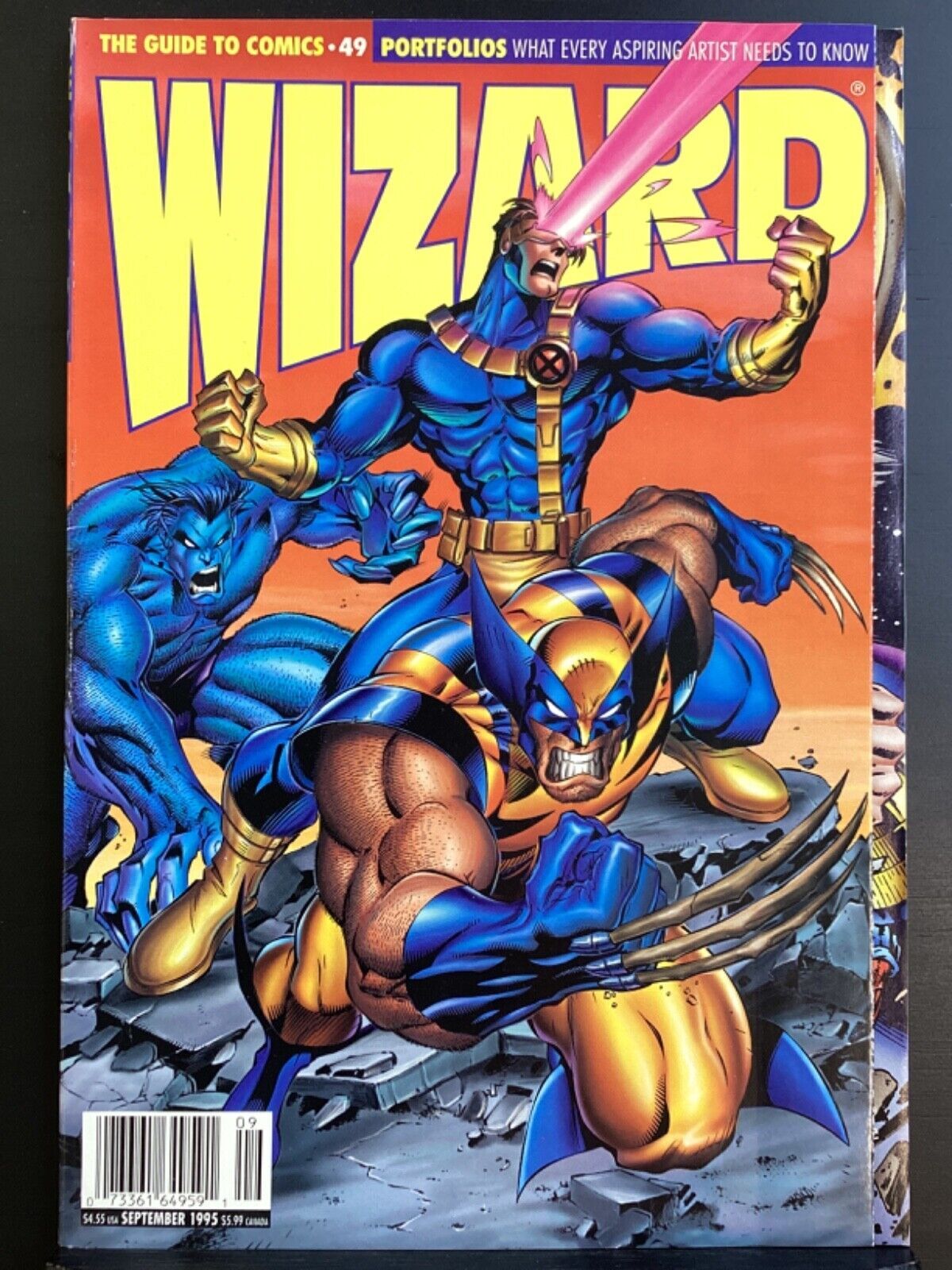 Wizard Magazine #49 X-Men Madureira Danny O'Neil Vertigo Miller Darrow ...