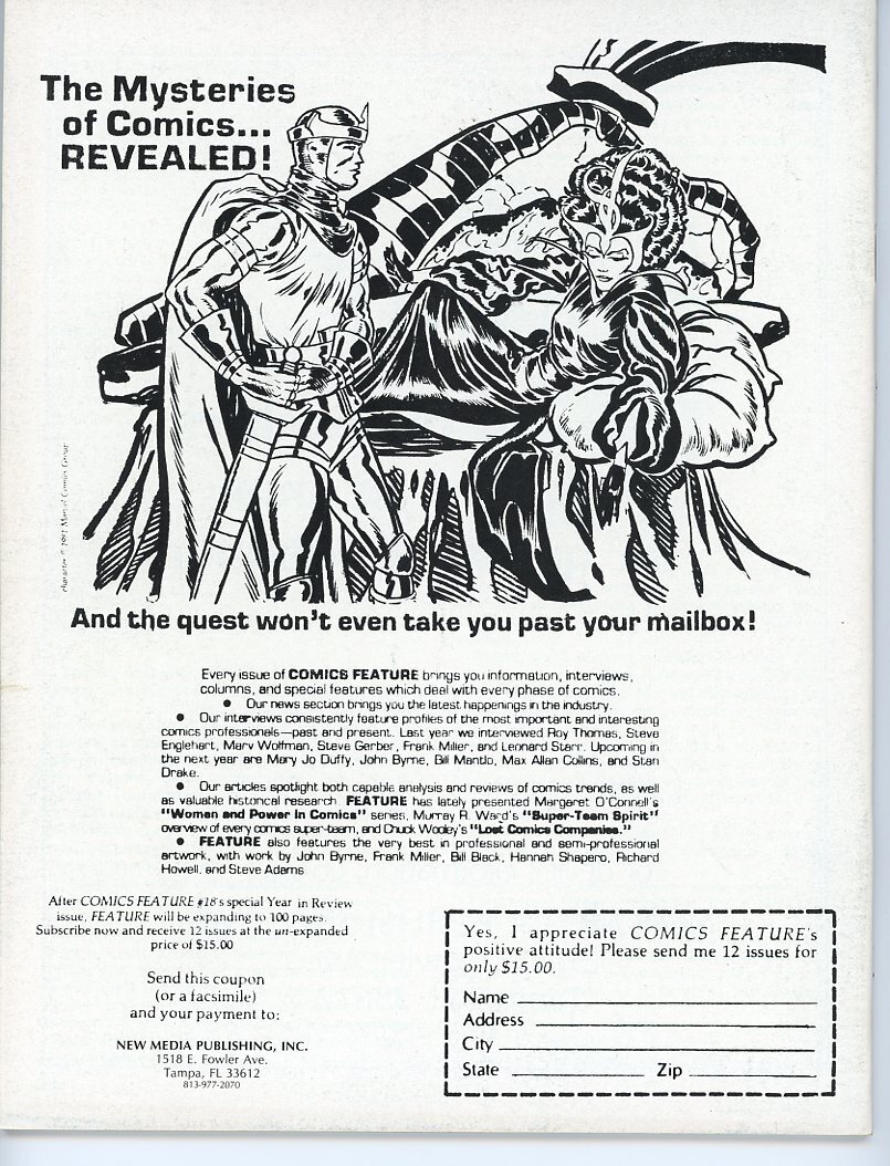 LOC #5 F 1981 X-Men! Evanier! Howell! Don & Maggie Thompson! (magazine ...