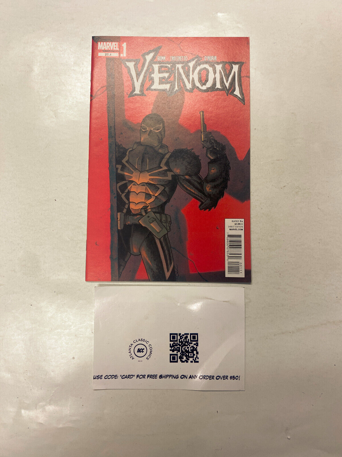 Venom #27.1 NM Marvel Comic Book Avengers Kingpin Carnage Spider-Man 18 ...