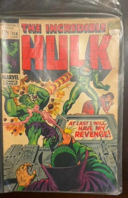 The Incredible Hulk #114 (1969) Hulk | Comic Books - Silver Age, Marvel ...
