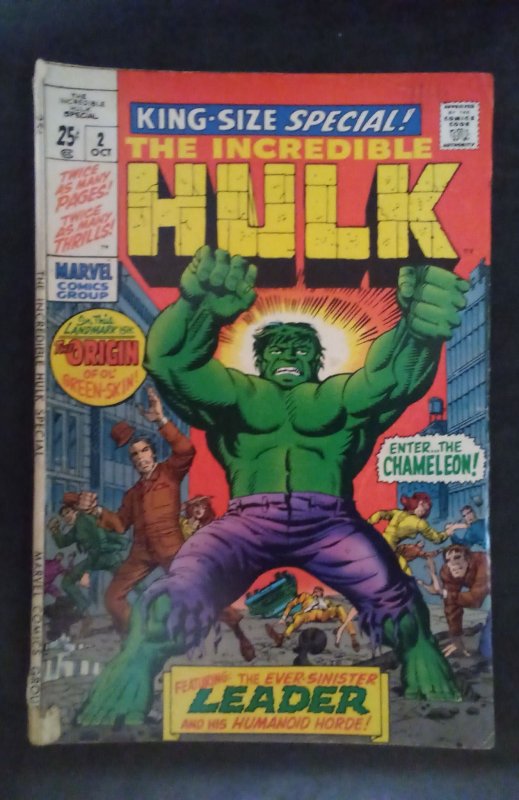 The Incredible Hulk Annual #2 (1969) | Comic Books - Silver Age, Marvel ...