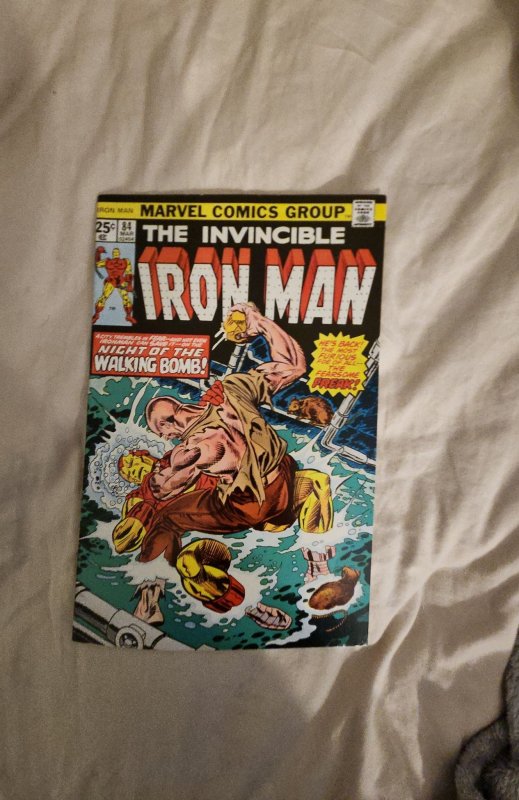 Iron Man #84 (1976) Iron Man | Comic Books - Bronze Age, Marvel, Iron ...