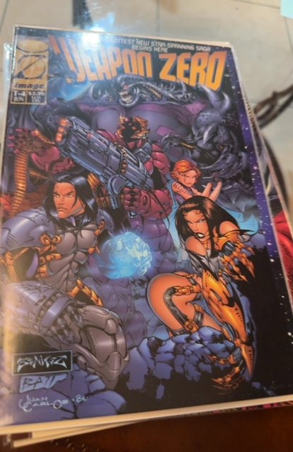 Weapon Zero #T-4 (1995) Weapon Zero | Comic Books - Modern Age, Image Comics / HipComic
