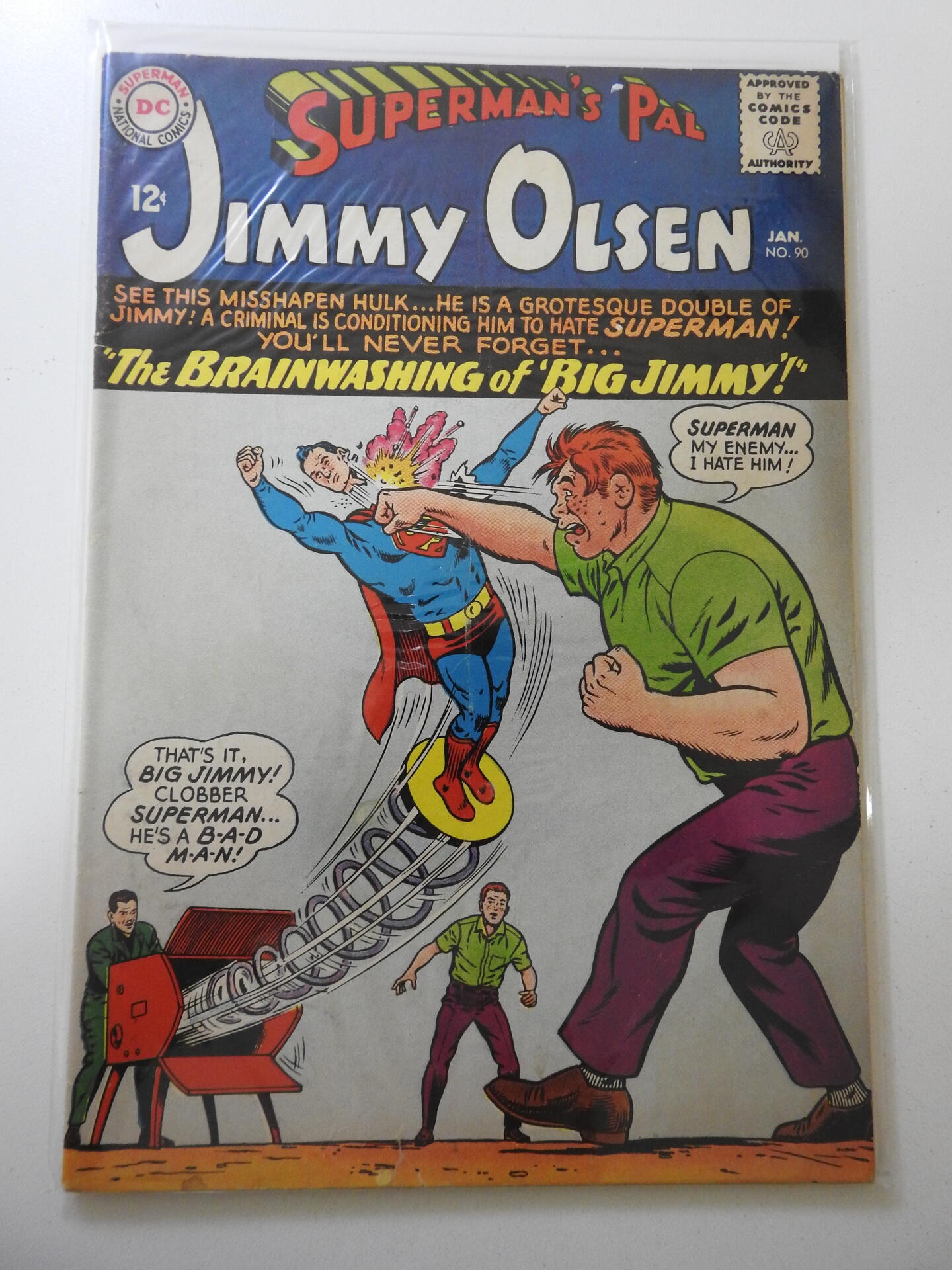 Superman's Pal, Jimmy Olsen #90 (1966) | Comic Books - Silver Age, DC ...